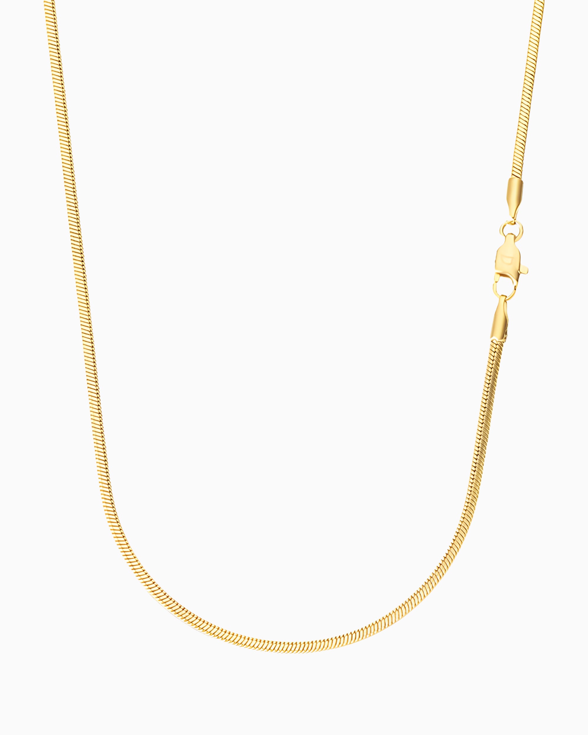 SNAKE CHAIN. - 2MM 18K GOLD | Drippy Amsterdam